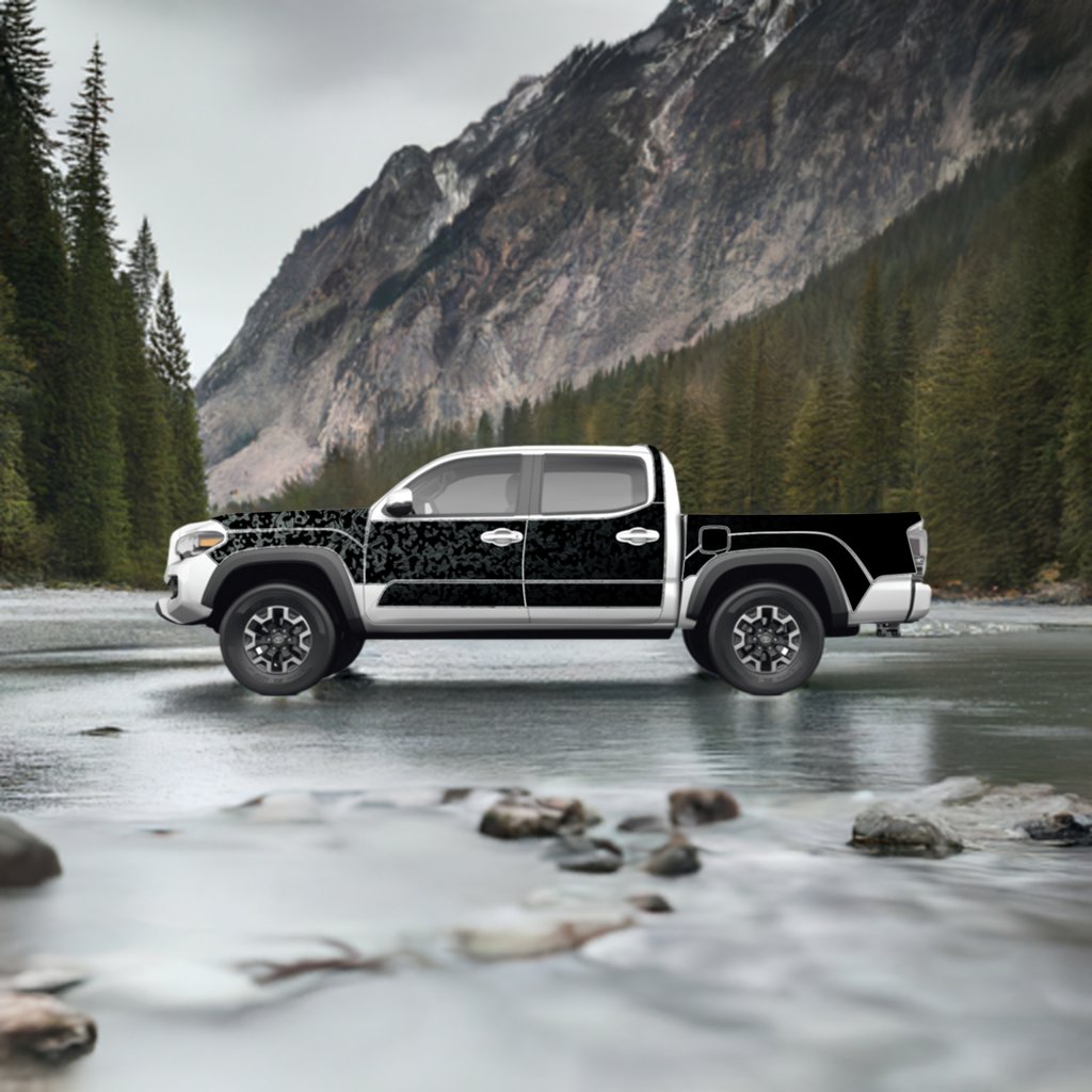 Toyota Tacoma Removable Trail Armor is made of high energy magnet ...