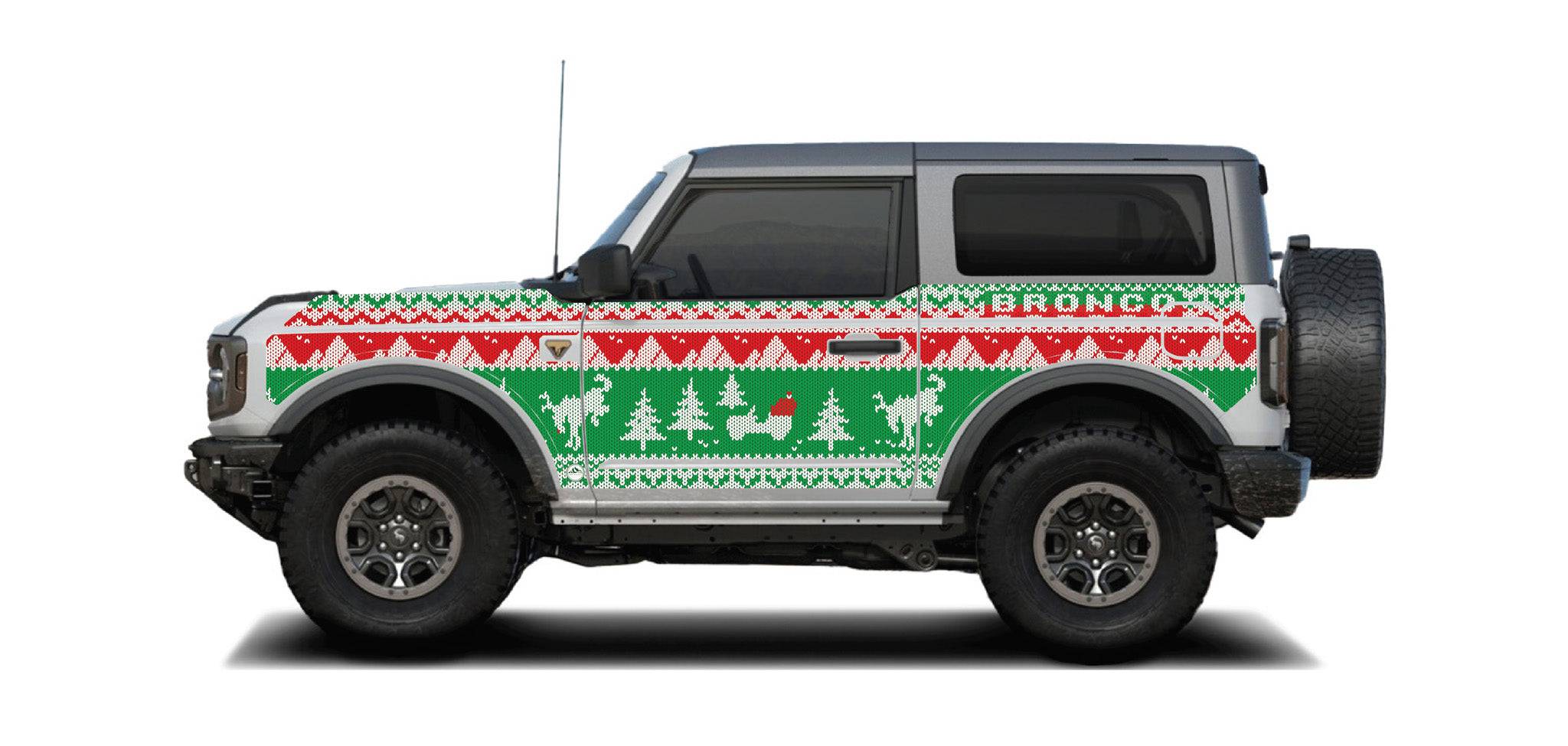 MEK Removable Trail Armor: Bronco 2D Ugly Sweater Holiday Edition – MEK ...