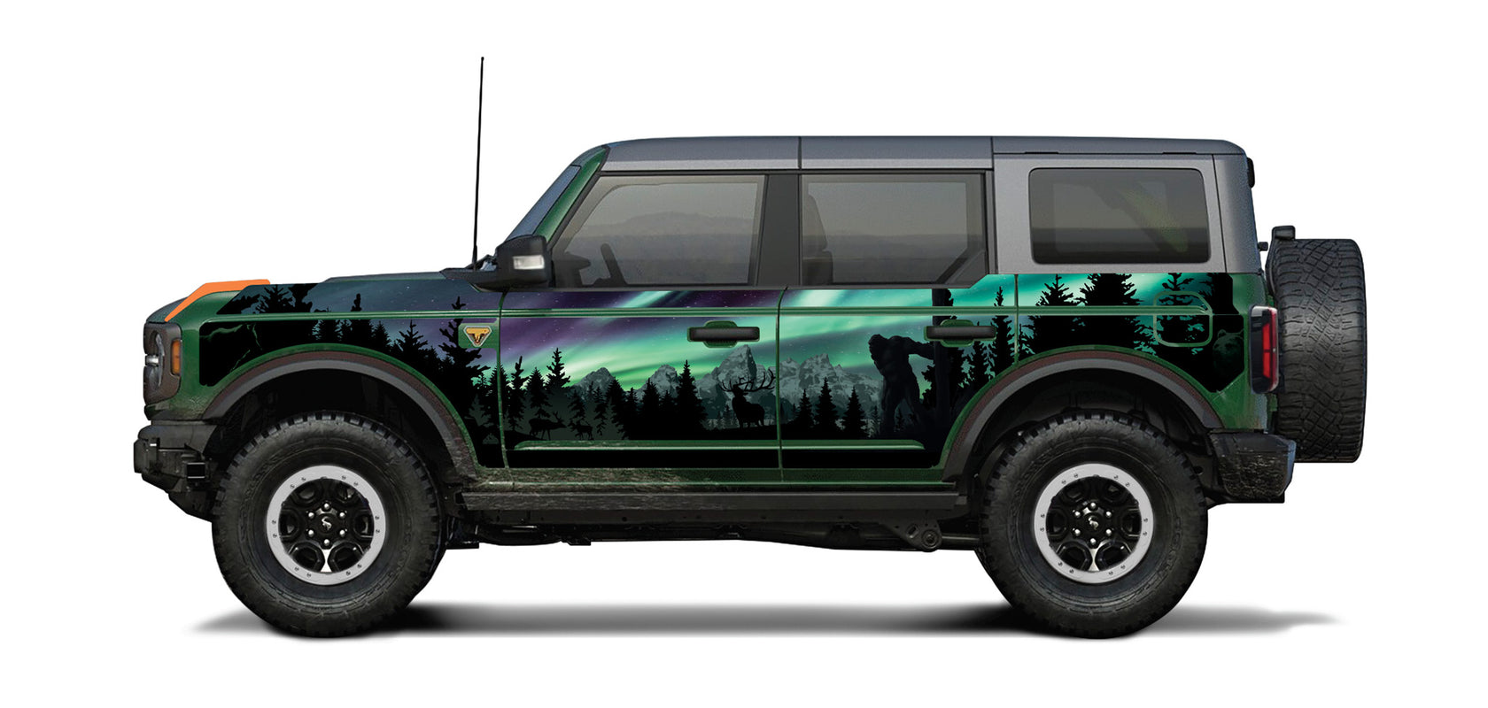 MEK Removable Trail Armor: Custom Bronco 4D Armor. – MEK Magnet
